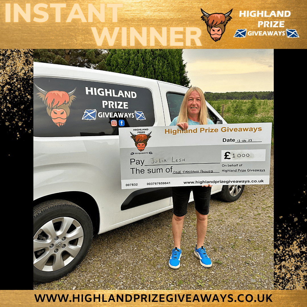 Winners – Highland Prize Giveaways