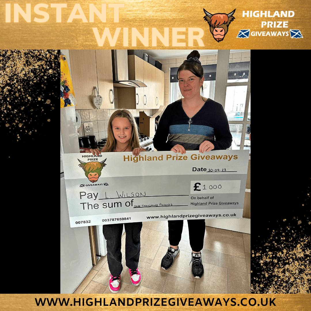 Winners – Page 9 – Highland Prize Giveaways