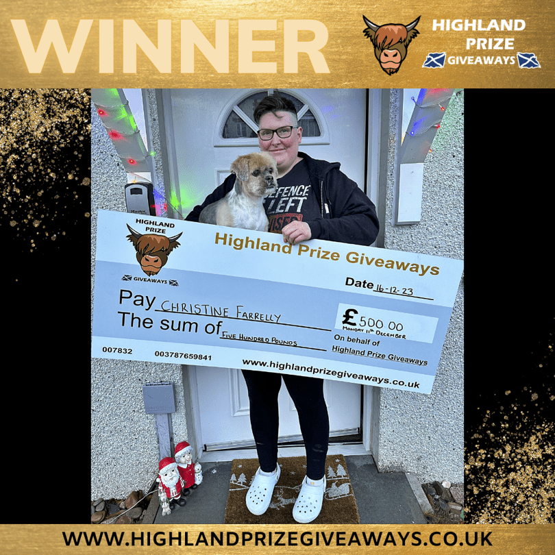 Winners – Highland Prize Giveaways
