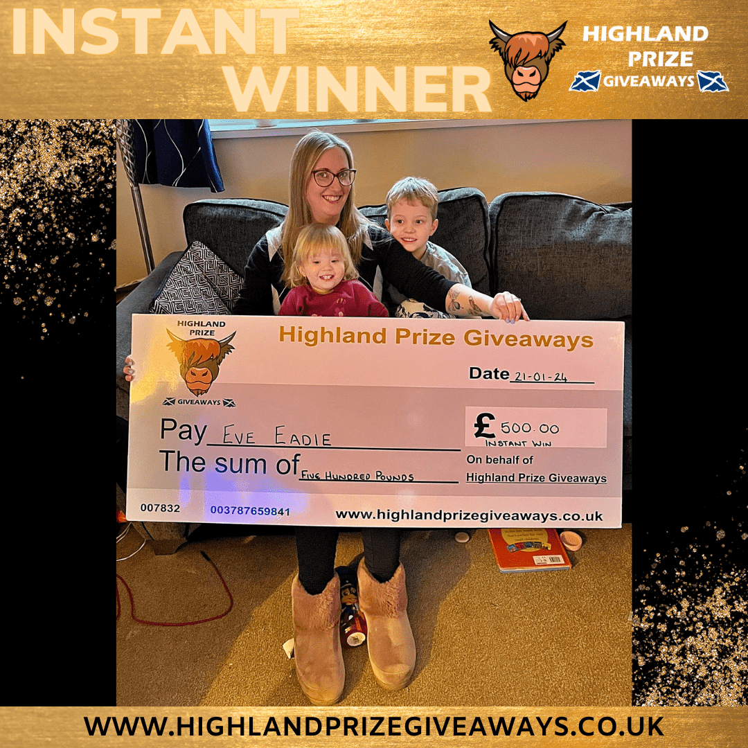 Winners – Highland Prize Giveaways