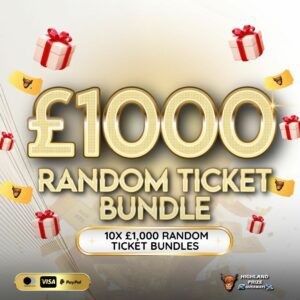 £1000 RANDOM TICKET BUNDLE + INSTANT WINS - Highland Prize Giveaways