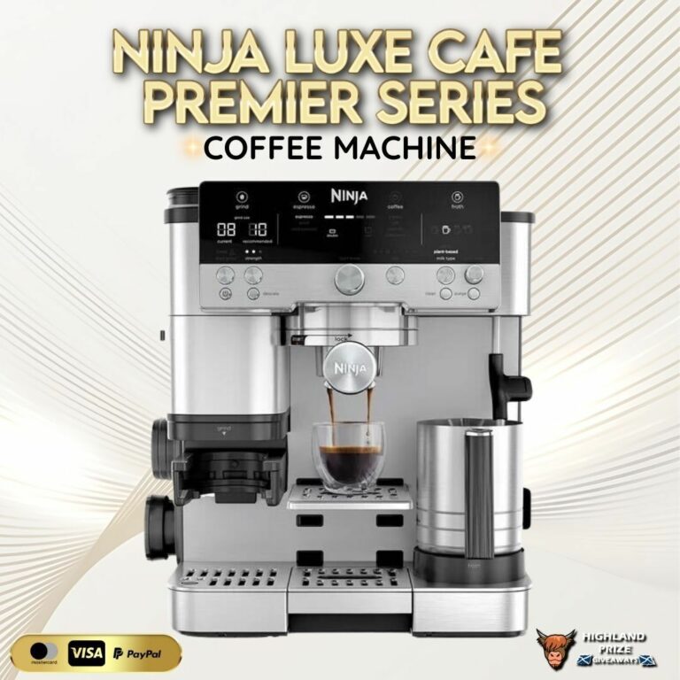 NINJA LUXE CAFE PREMIER ESPRESSO MACHINE ES601UK OR £400 CASH ...
