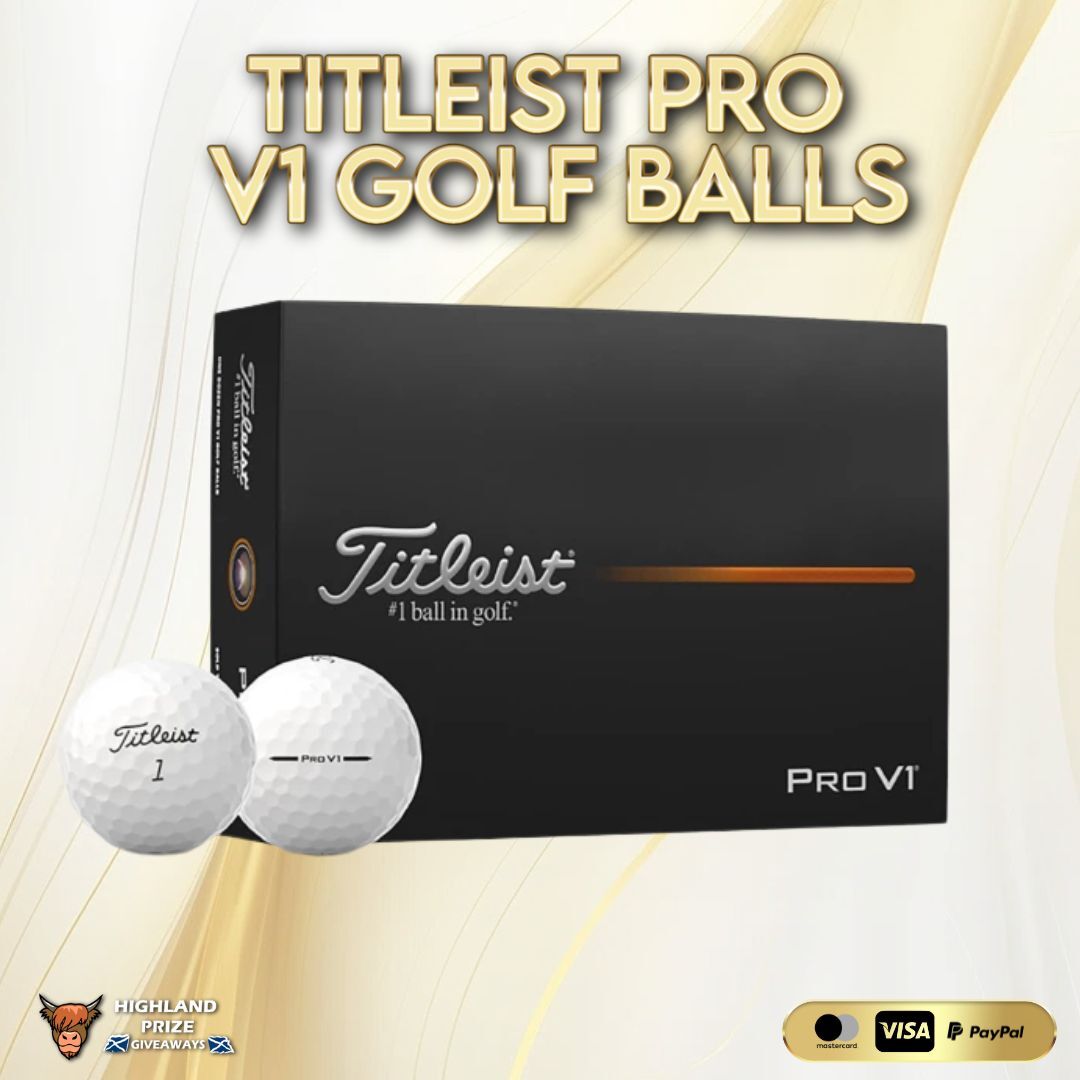 TITLEIST PRO V1 GOLF BALLS – Highland Prize Giveaways