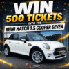 500 TICKETS INTO THE MINI HATCH 1.5 COOPER SEVEN MAIN COMPETITION # 3 ...